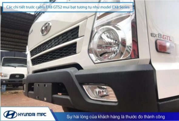 Xe tải Hyundai Mighty EX8 GTS2 Thùng mui bạt: Giá xe, Thông số